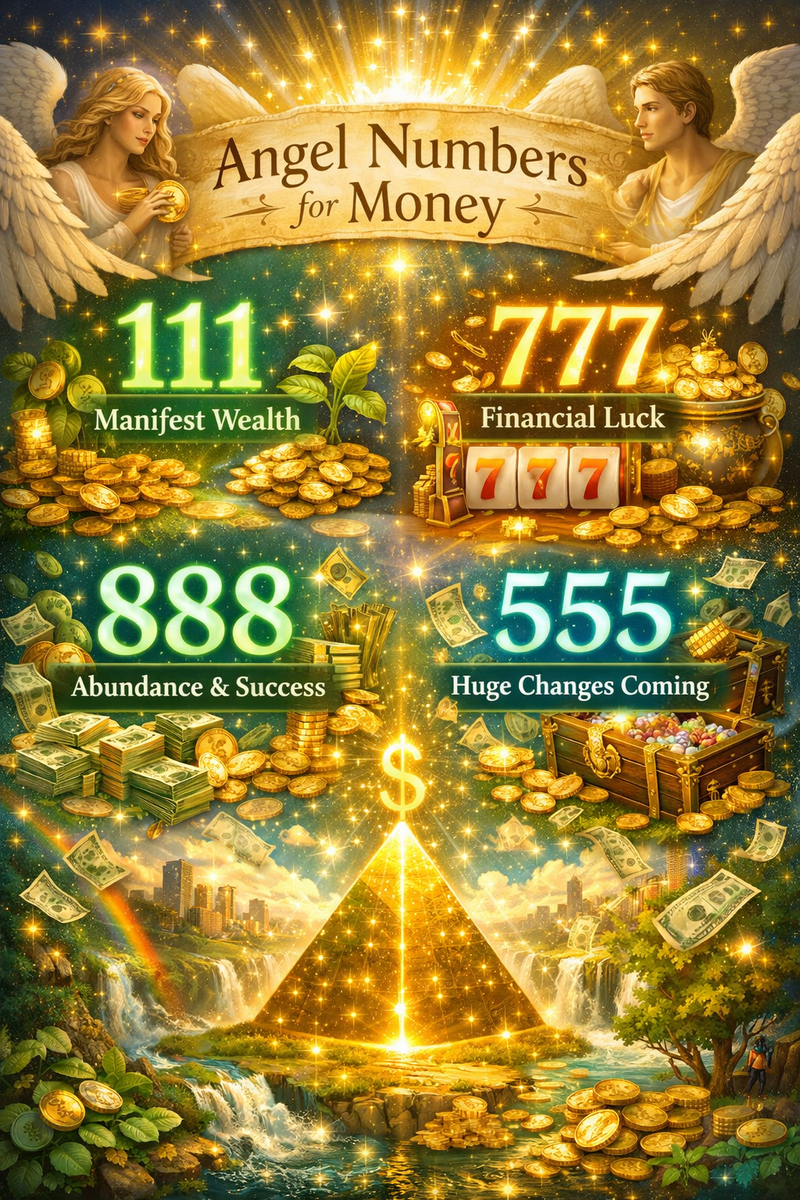 Angel Numbers for Money: What Repeating Numbers Mean for Wealth, Career ...